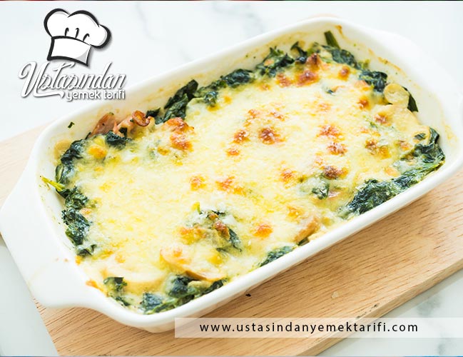 Ispanaklı Mantarlı Graten Tarifi - Ustasından Yemek Tarifi